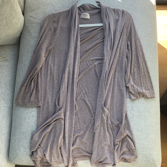 Everly | Sweaters | Everly Light Tan Openoversized Cardigan S | Poshmark
